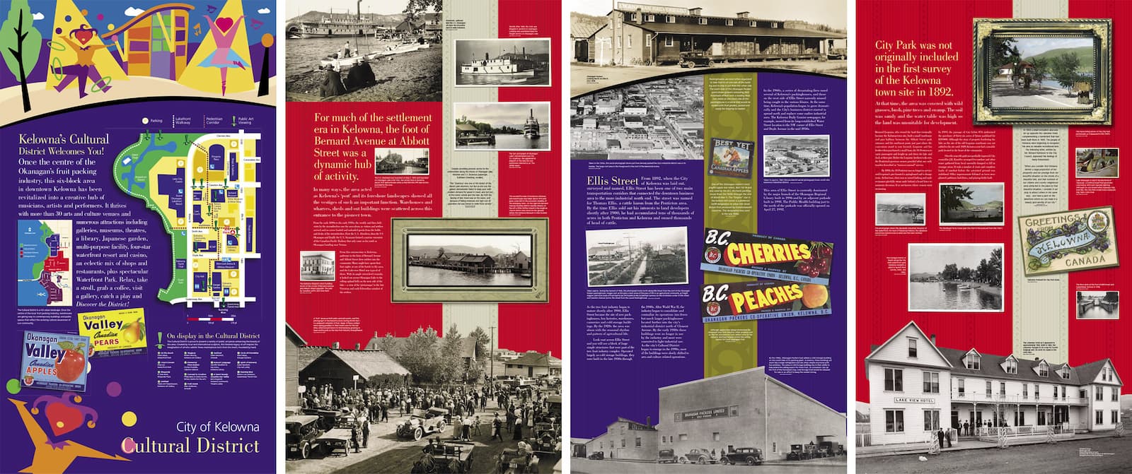 City of Kelowna – Wayfinding Kiosk Program – Phred Martin